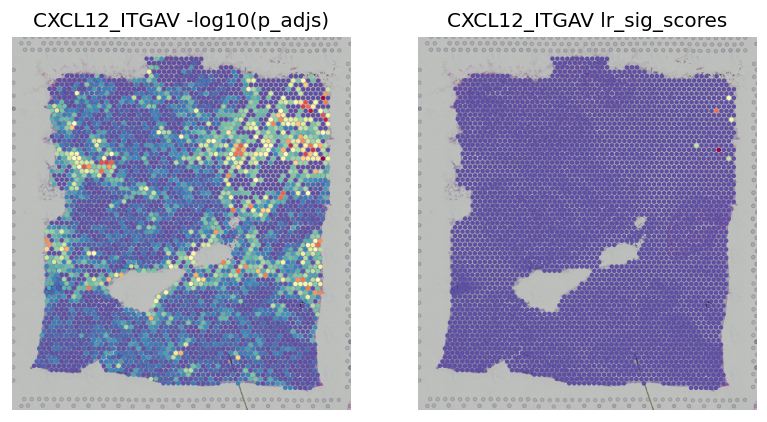 Cell-Cell Interaction Analysis - stLearn documentation